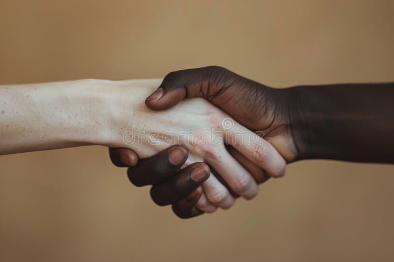 Unity through Handshake stock illustration. Illustration of handshake ...