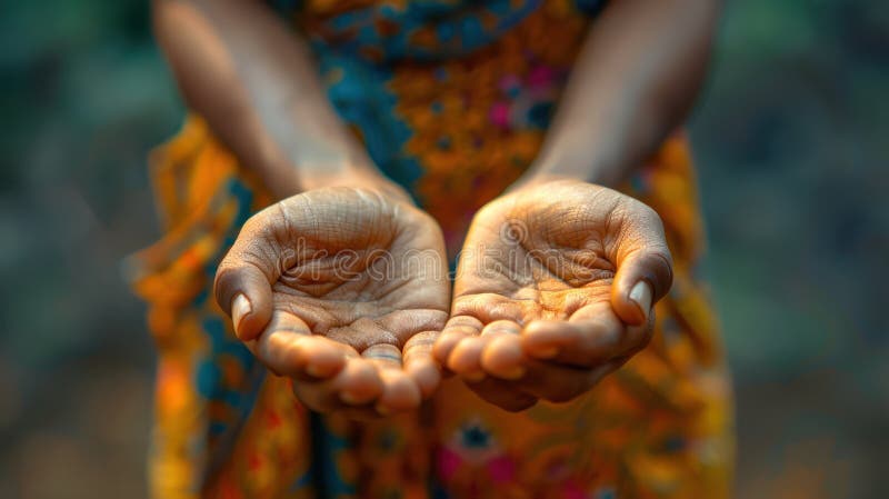 Grasping Possibilities: Hands Holding Object in Close-up Shot Stock ...
