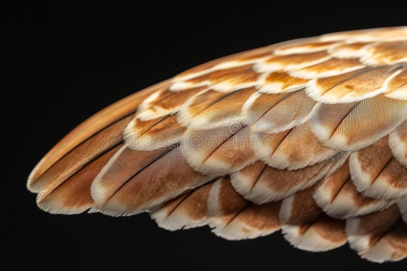 Intricate Falcon Wing Detail Stock Illustration - Illustration of world ...