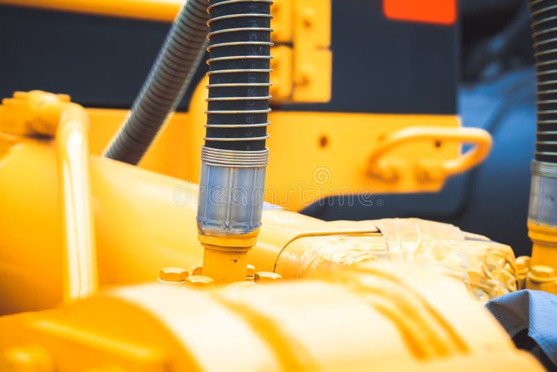 Engine hose details stock photo. Image of manufacture - 119510310