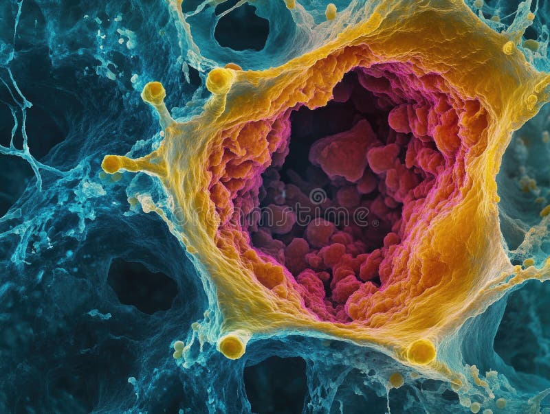 Cell Wall Structure stock photo. Image of diagram, education - 376837894