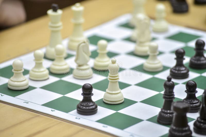 Close-up Shot of Chess Pieces Stock Photo - Image of wood, pieces ...