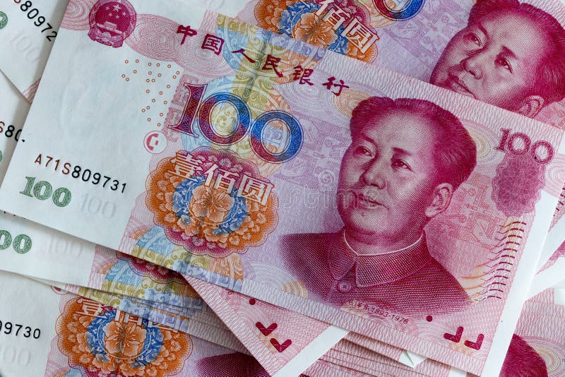 Close-up Shot of China Banknotes Stock Photo - Image of banknotes ...