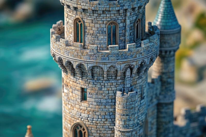 A Close-up Shot of a City Clock Tower with a Clear View of the Clock ...