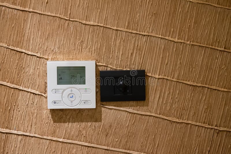 Close Up Shot of a Climate Control Panel Stock Photo - Image of dial ...