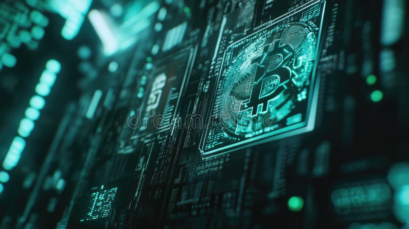 A Close-up Shot of a Clock Displayed on a Computer Screen Stock Image ...