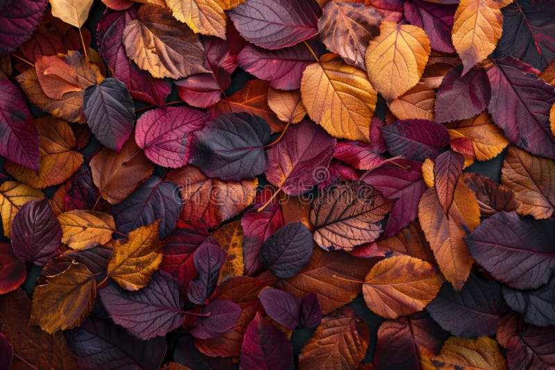 A Close-up Shot of a Cluster of Leaves on a Stem Stock Image - Image of ...