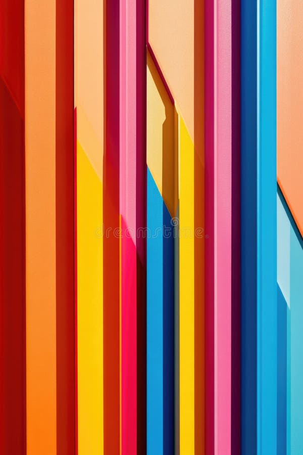 Colorful Wall Pattern stock illustration. Illustration of artistic ...