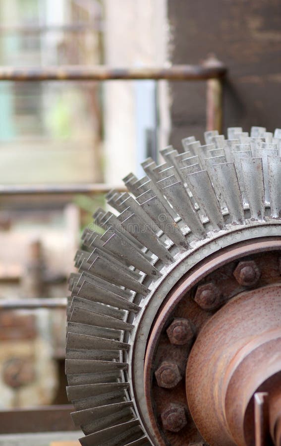 Compressor Blades stock image. Image of chock, angle - 52745741