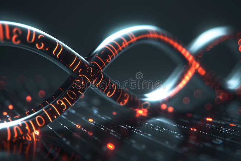 A Close-up Shot of a Computer Keyboard Featuring an Infinite Sign ...