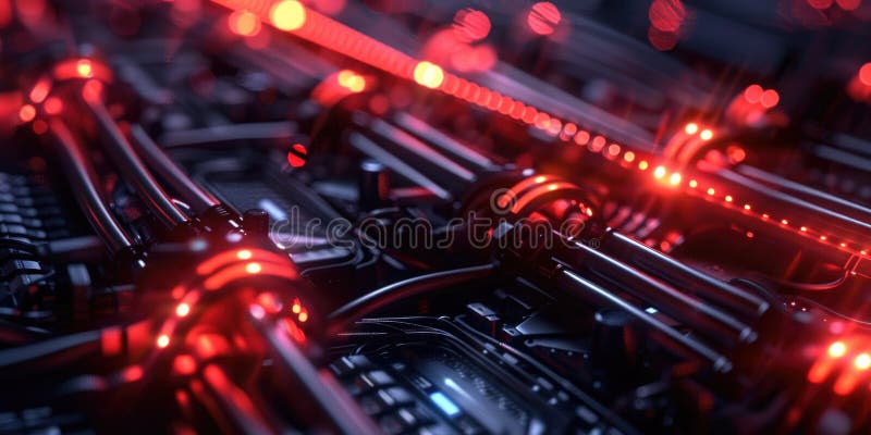 569 Computer Motherboard Red Lights Stock Photos - Free & Royalty-Free ...