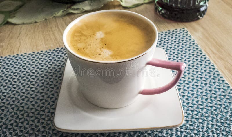 Close Up Shot of a Cup of Cap of Coffee. Beverage Stock Image - Image ...