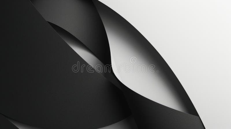 A Close-up Shot of a Curved Surface in Black and White Stock Image ...
