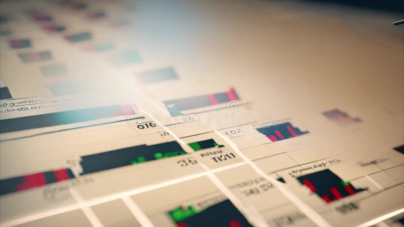 Data Visualization - Graphs and Charts Stock Footage - Video of ...