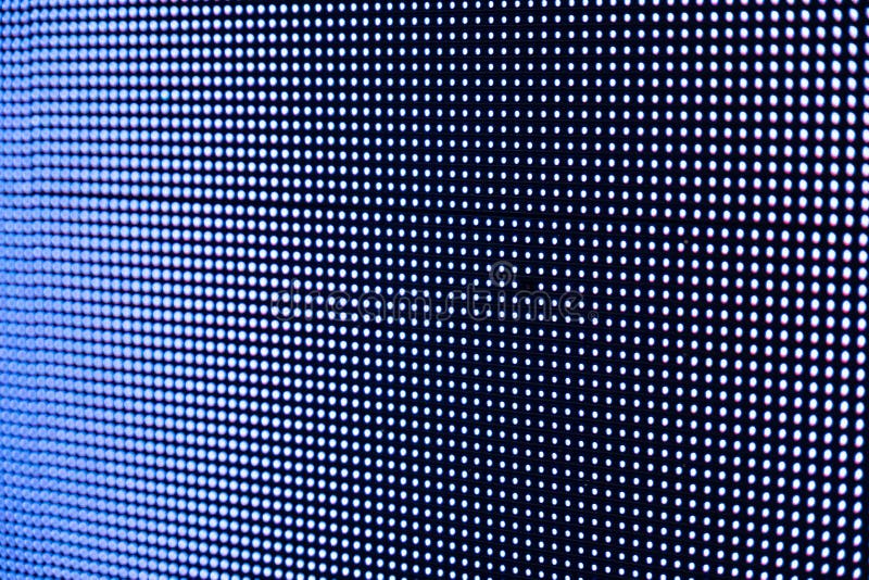 A Close-up Shot of a Dead Pixel on an LED Screen Stock Photo - Image of ...