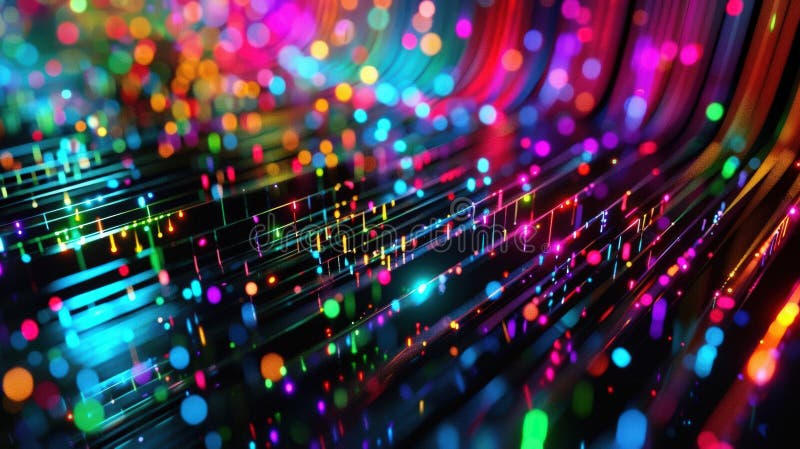 A Closeup Shot of a Digital Identity Diffraction Diverse Spectral ...