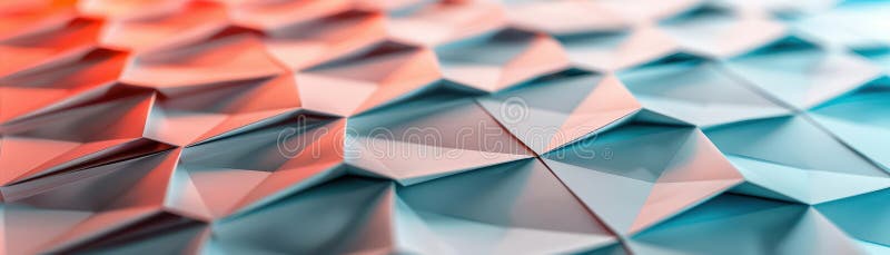 A Closeup Shot of a Digital Identity Origami Folded Cultural Patterns ...