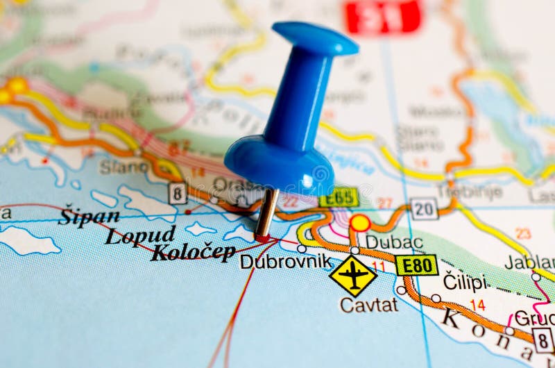 Lopud Croatia Pin Map Stock Photos - Free & Royalty-Free Stock Photos ...