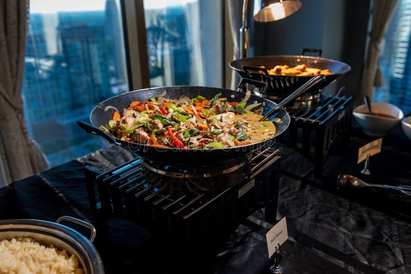 Close Up Shot of a Fancy Food Degustation Table Stock Image - Image of ...