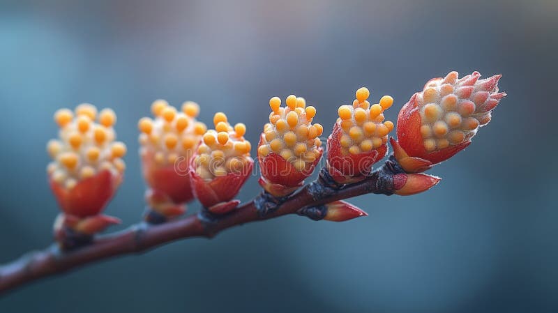 Close Up Shot Flower Budding Branch Ready Bloom Stock Photos - Free & Royalty-Free Stock Photos ...