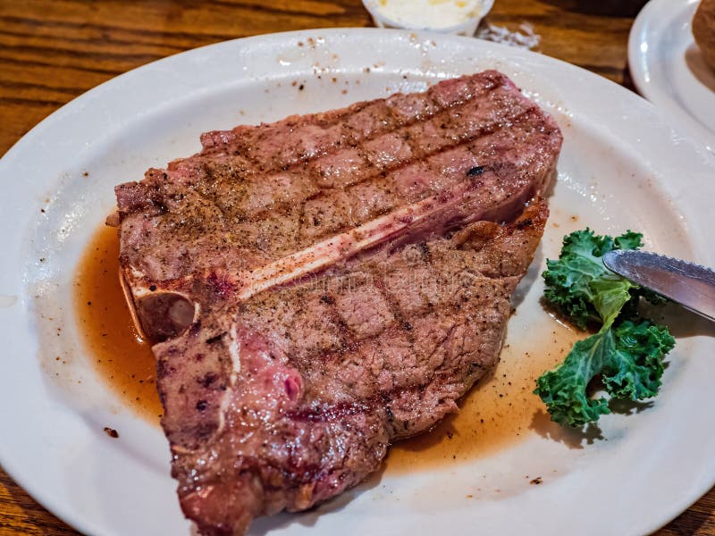 Close Up Shot of Fried Porterhouse Stock Image - Image of oklahoma ...