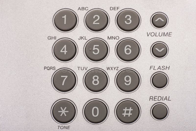 Dialing Telephone Keypad Concept for Communication, Contact Us and ...