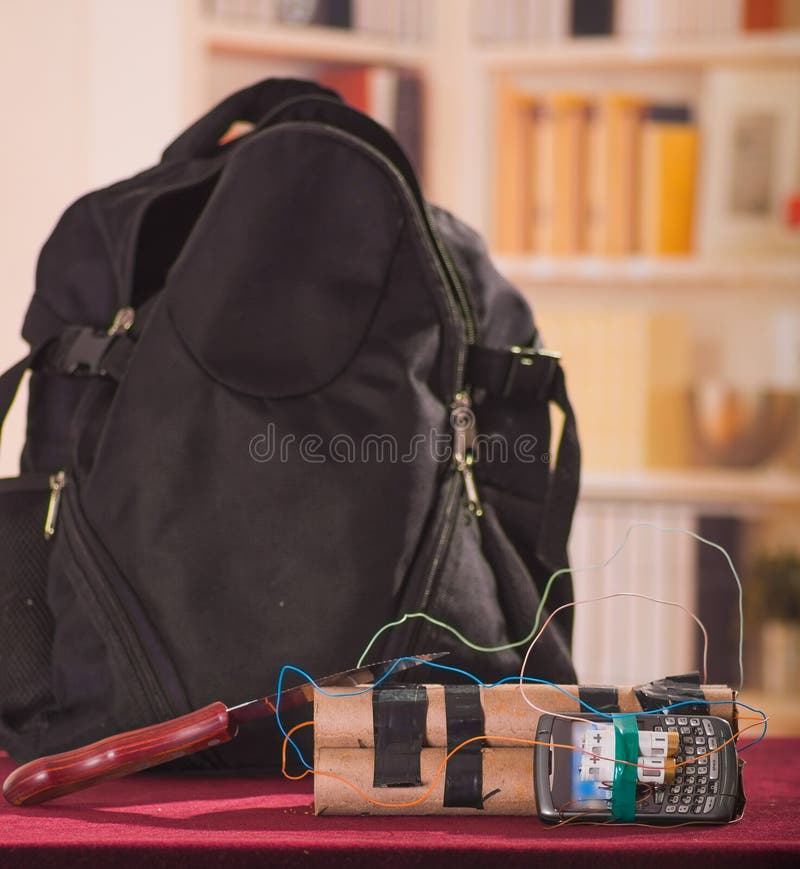 Close Up Shot of Improvised Explosive Device Bomb Stock Image - Image ...