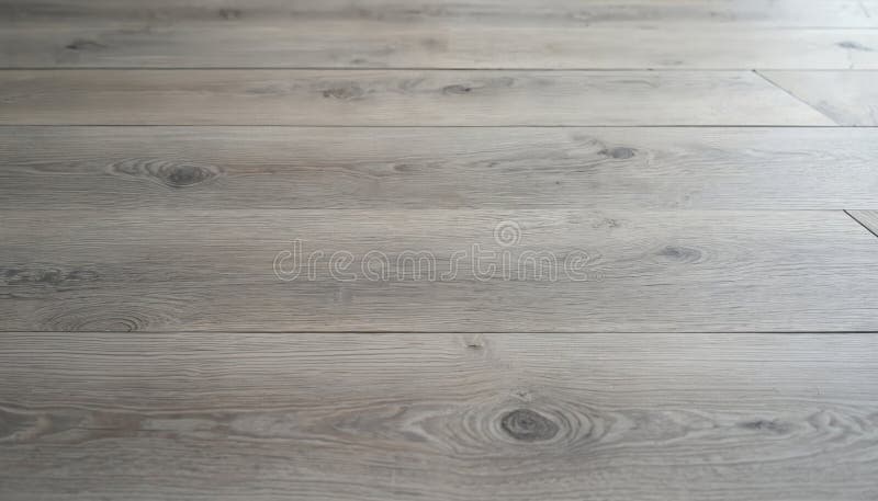 Close Up Shot of Light Gray Engineered Vinyl Plank Flooring. Home ...
