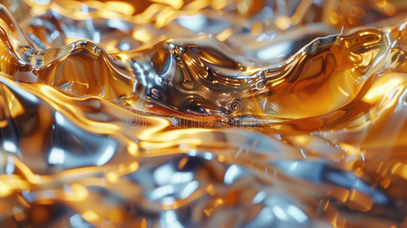 A Close-up Shot of a Liquid Substance Stock Illustration - Illustration ...