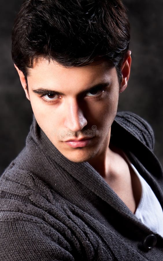 Macho man stock photo. Image of trendy, studio, handsome - 25936626