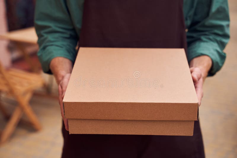 Close Up Shot of Man Holding Gift Boxes Stock Photo - Image of portrait ...