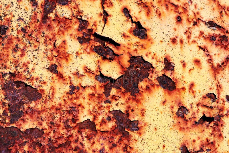 Rusty Metal Texture Close-up with Side Light Stock Image - Image of ...
