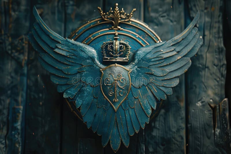 Ai Generated Bird Regal Crown Perched Its Head Stock Photos - Free ...