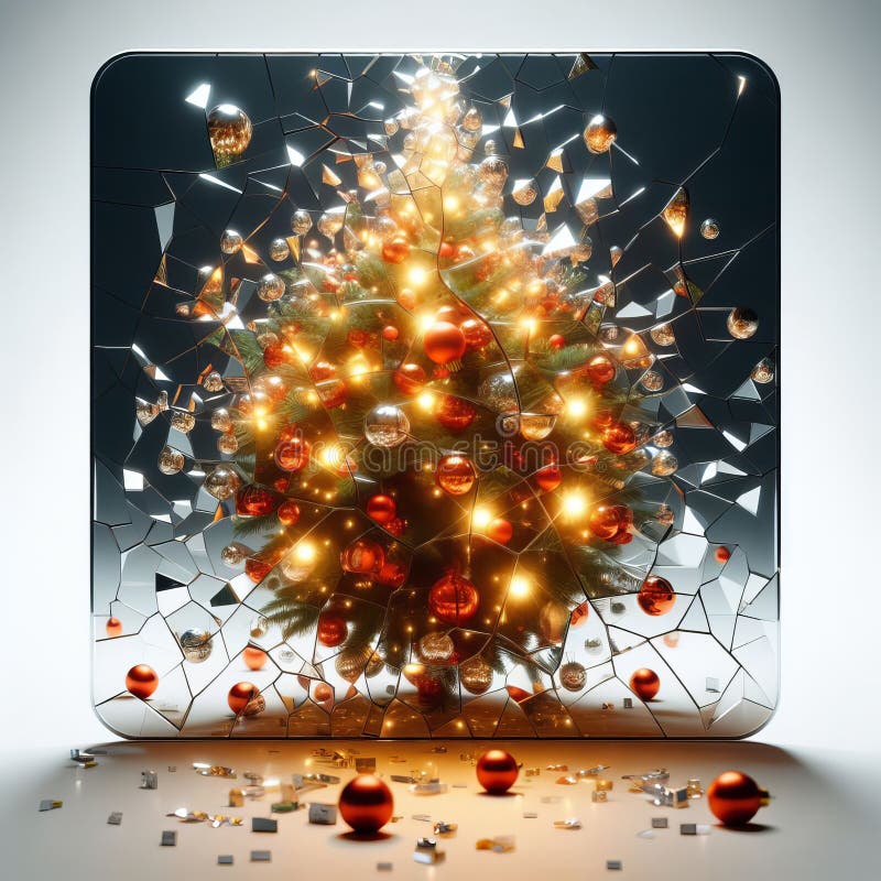 129 a Close-up Shot of a Mirrored Surface Reflecting the Light Stock ...