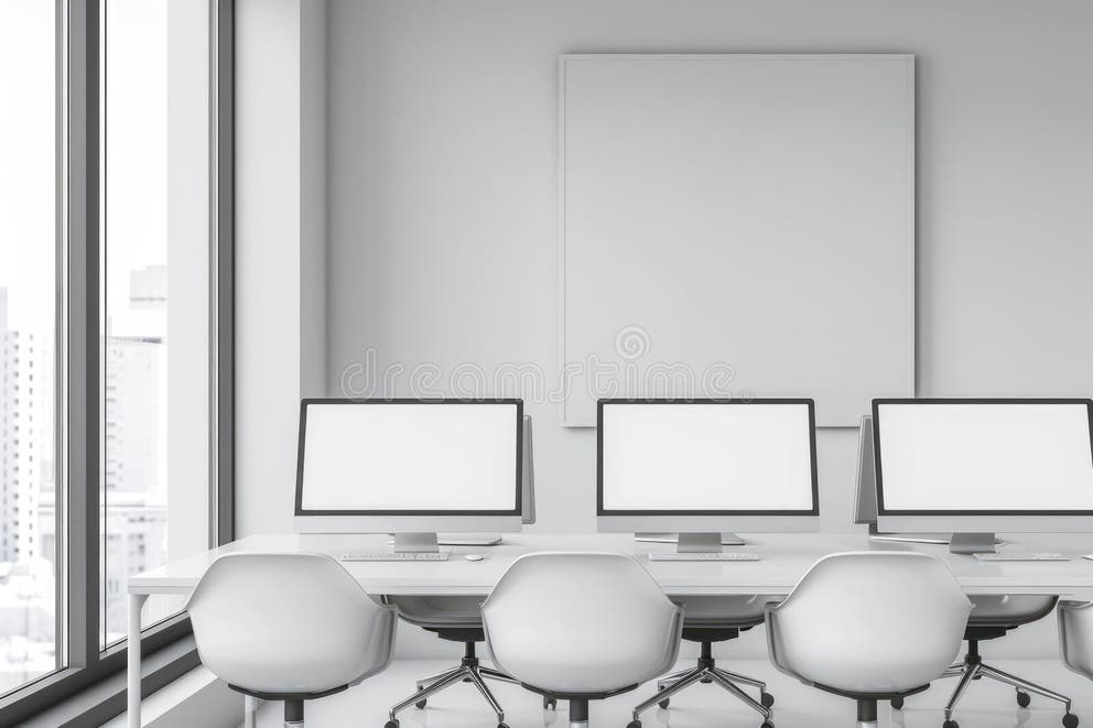 A Close-up Shot of Multiple Computers Stacked on a Desk, Great for ...