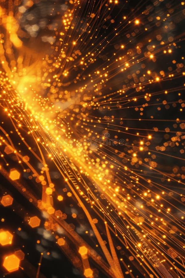 A Close-up Shot of Multiple Lights, Possibly Used for Decoration or As ...