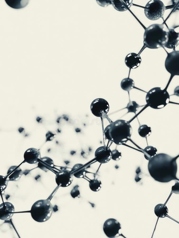 Close-up of Spherical Objects Stock Image - Image of generated, spheres ...