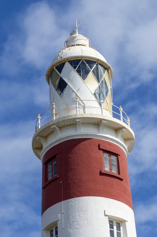 Close Up Shot of Old Lighthouse Tower Stock Image - Image of cacti ...