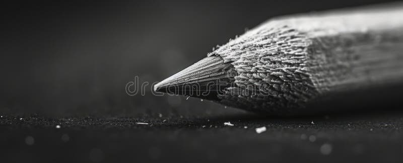 Close Up Shot of a Pencil on a Table, Suitable for Office or Education ...