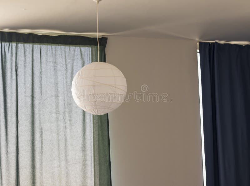 Close Up Shot of Pendant Lamp. Interior Stock Image - Image of clean ...