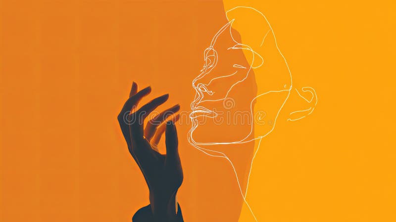 Close Up Hand Touching Wall Human Connection Concept Stock Photos ...