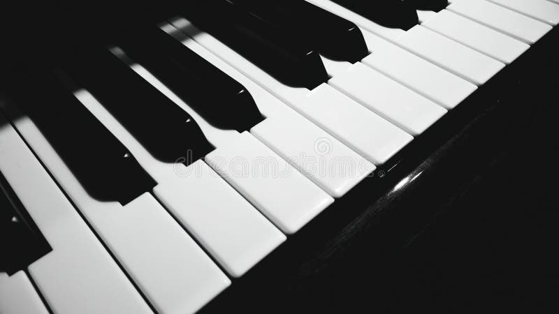 Close-up Shot of a Piano Keyboard Stock Photo - Image of wallpaper ...