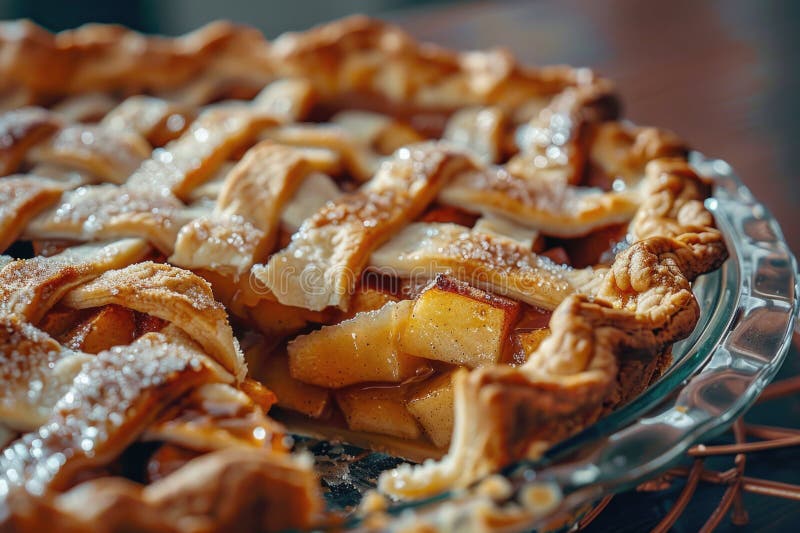 A Close Up Shot of a Pie on a Table, Perfect for Food and Bakery ...