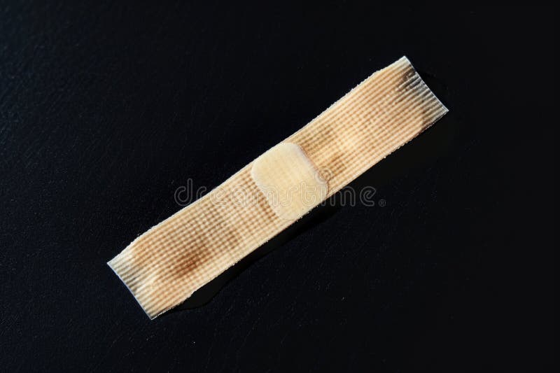 A Close-up Shot of a Piece of Cloth Lying on a Black Surface Stock ...