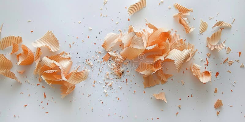 A Close-up Shot of a Piece of Paper with Crumbs Scattered on Its ...