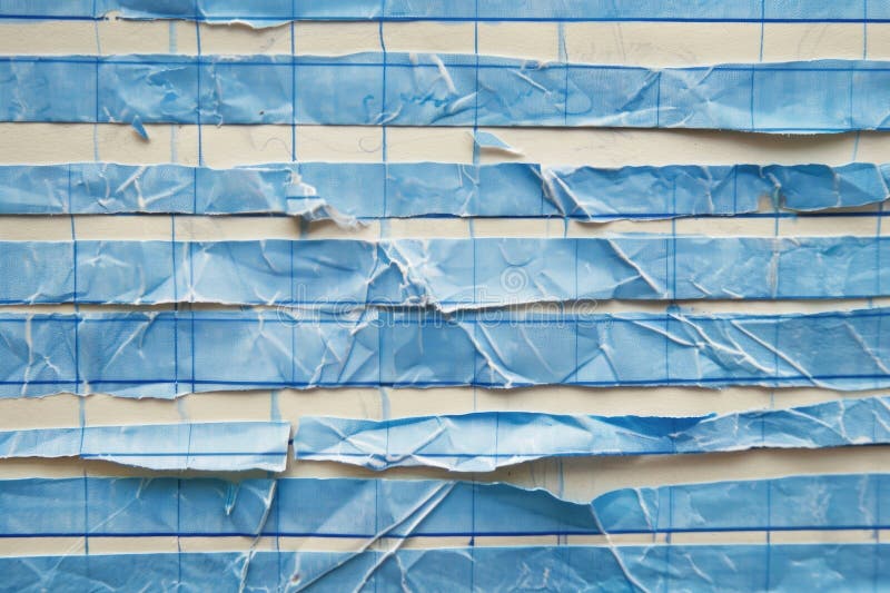 A Close-up Shot of a Piece of Paper Stuck on a Wall, with Handwritten ...