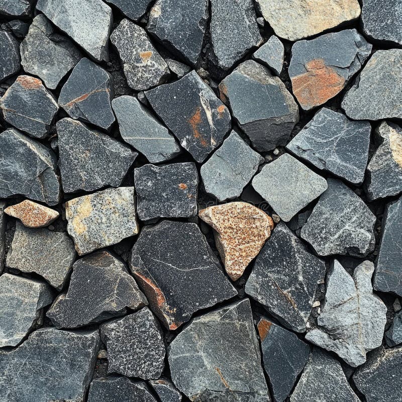 A Close-up Shot of a Pile of Rocks with Varied Textures and Colors ...