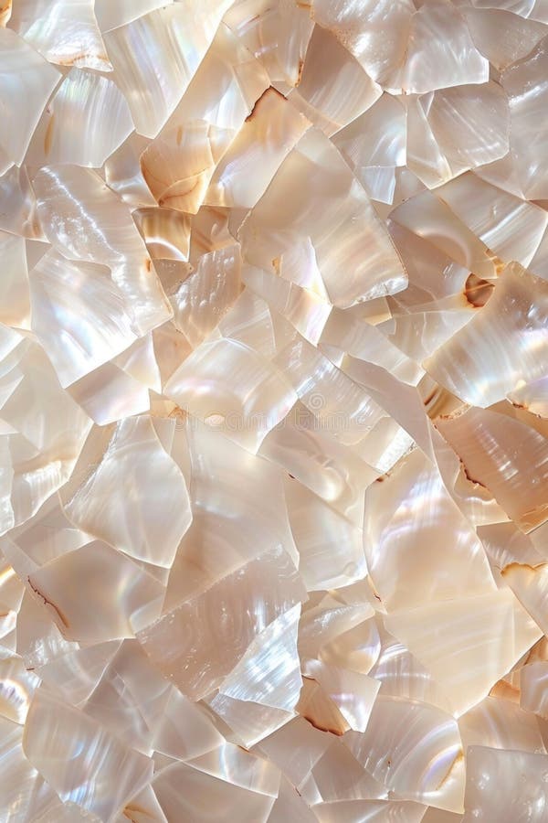 A Close-up Shot of a Pile of White Shells on a Sandy Surface Stock ...