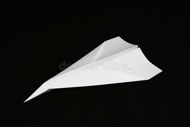 Paper Airplane Folding Flat Nosed Stock Photos - Free & Royalty-Free ...
