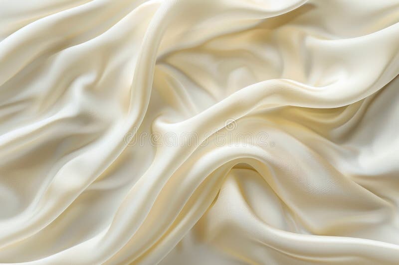 A Close-up Shot of Pure White Fabric with Texture and Weave Visible ...